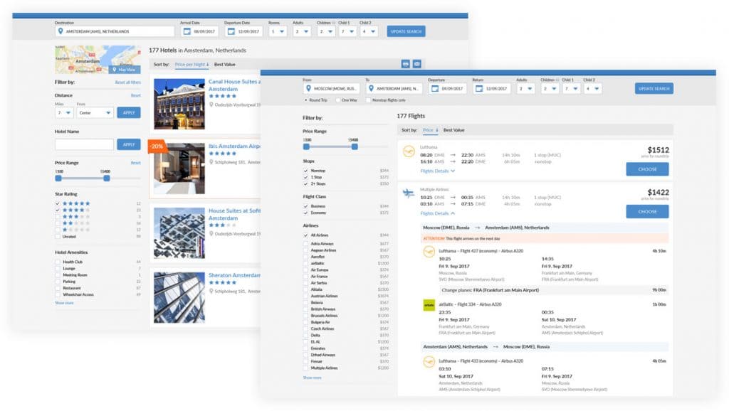Development of a Brand-new Online Booking Portal