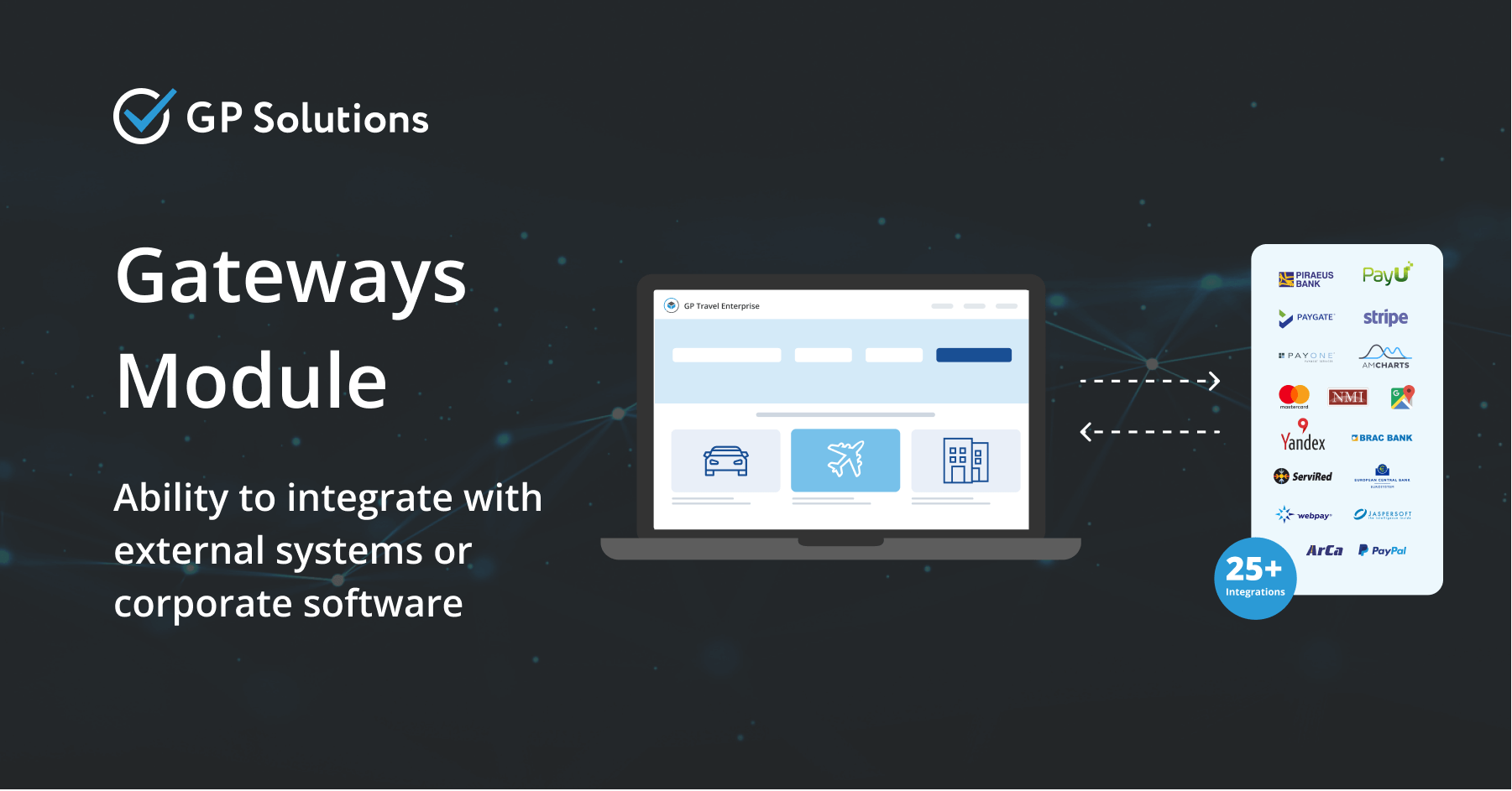 Travel Gateways Integration Provider: CRM, Analytics, Payment Systems