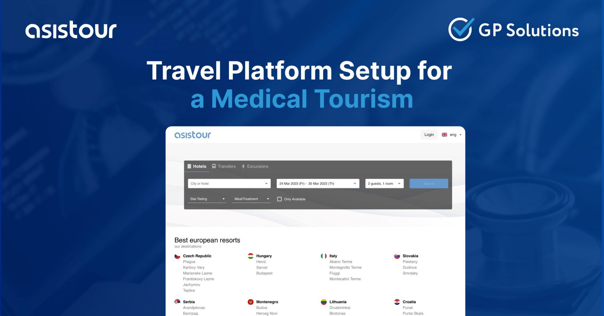 Travel Platform Setup for Medical Tourism Company - Case Study
