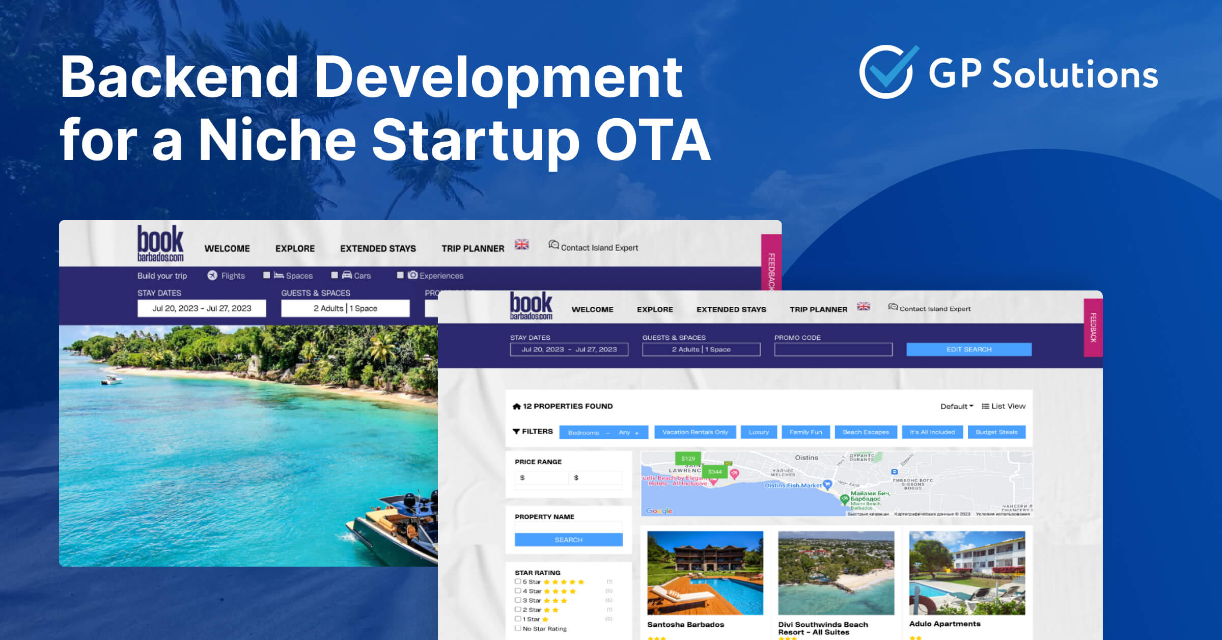 Large-scale Backend Development for Startup - Case Study