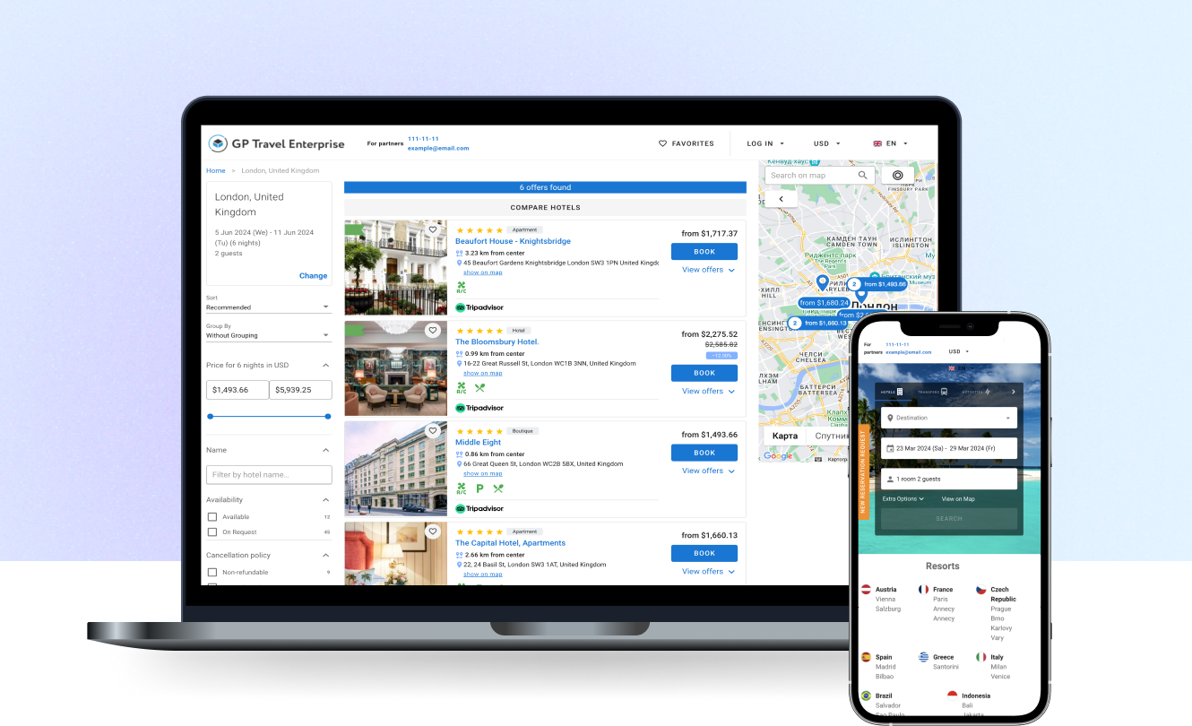 Tour Operator Software: Reservation System, Itinerary Builder & Back ...