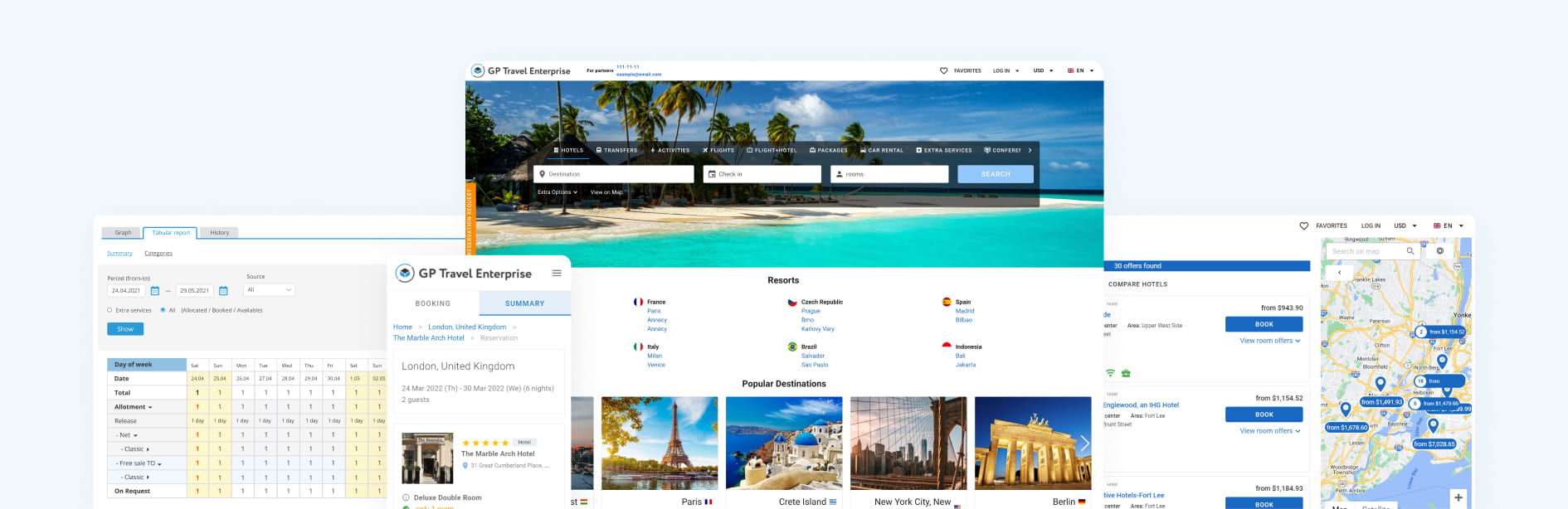 Travel ERP Software: Travel Platform Technology & Solutions for Travel ...